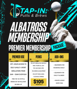 Memberships – Tap-In: Putts & Brews